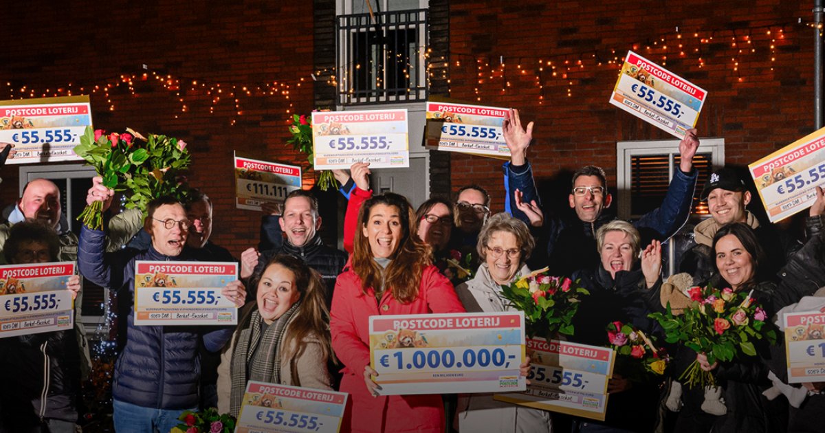Inwoners uit Berkel-Enschot verdelen € 1 MILJOEN - Nationale Postcode Loterij