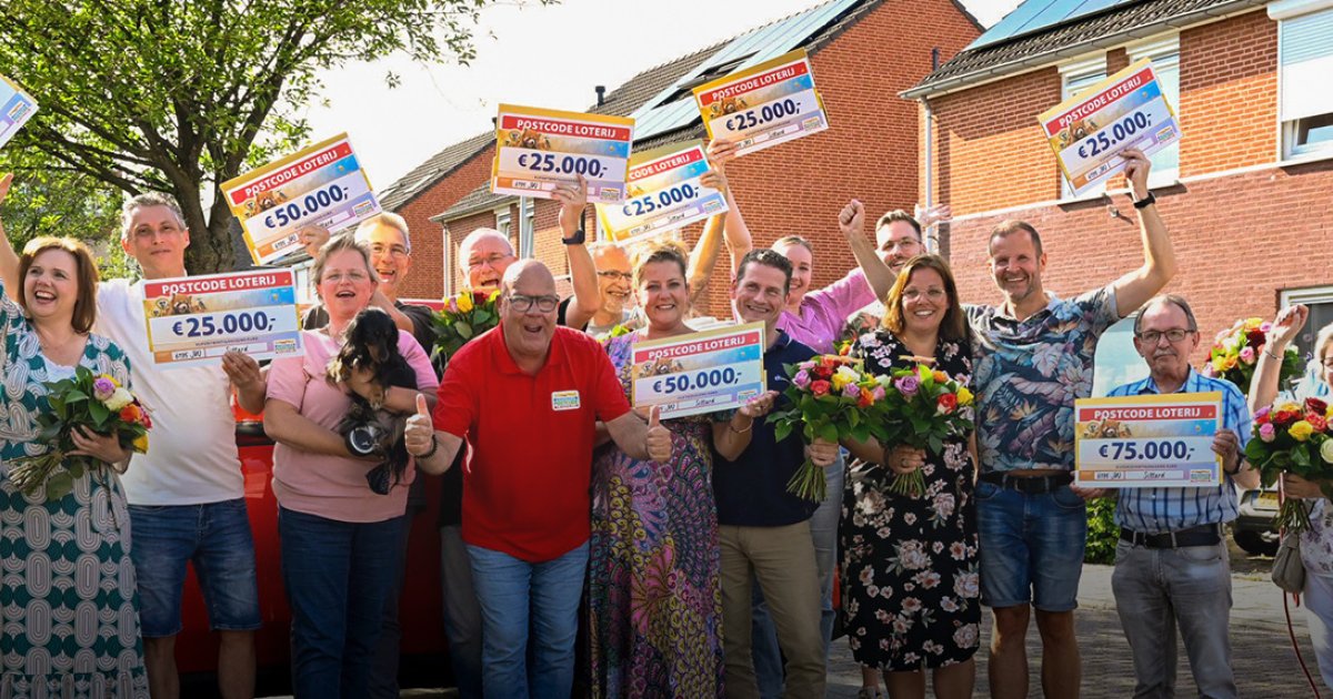 PostcodeStraatprijs valt in Sittard - Nationale Postcode Loterij