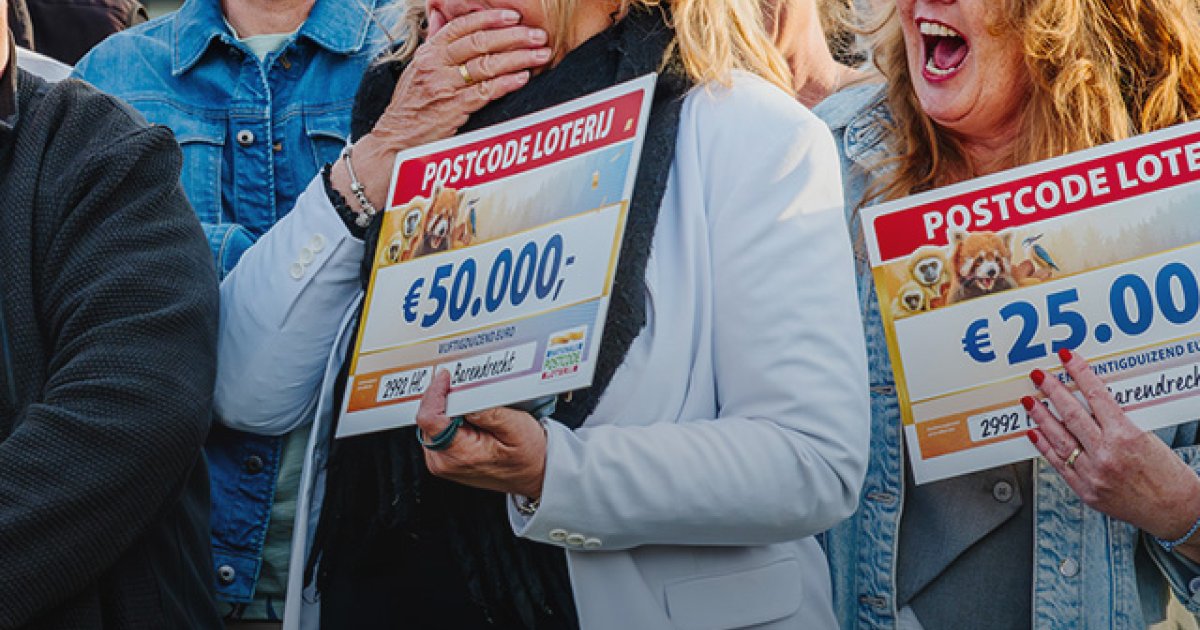 Inwoners Barendrecht winnen samen € 775.000,- - Nationale Postcode Loterij