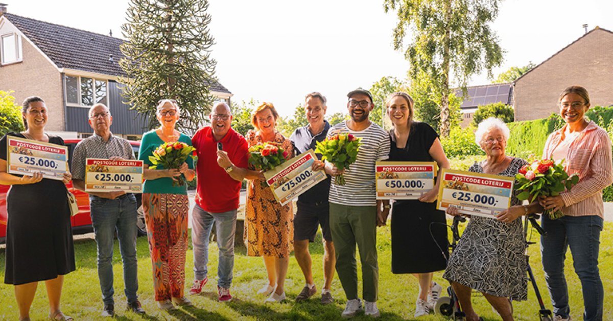 PostcodeStraatprijs valt in Assen - Nationale Postcode Loterij