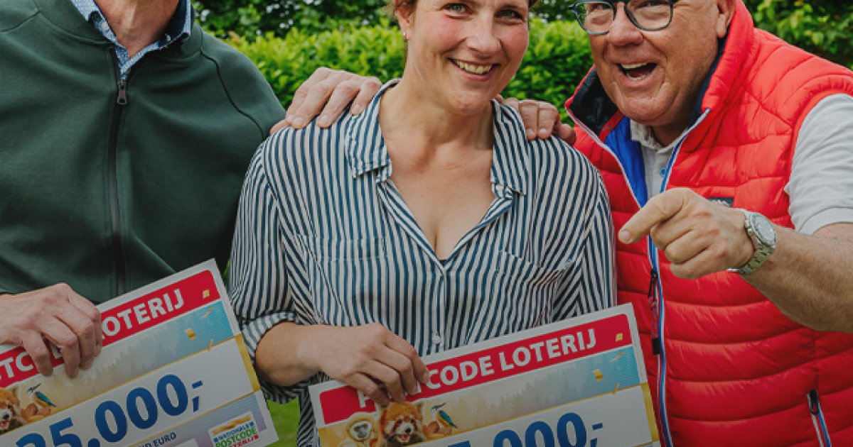 Inwoners Rijswijk winnen samen € 50.000,- - Postcode Loterij