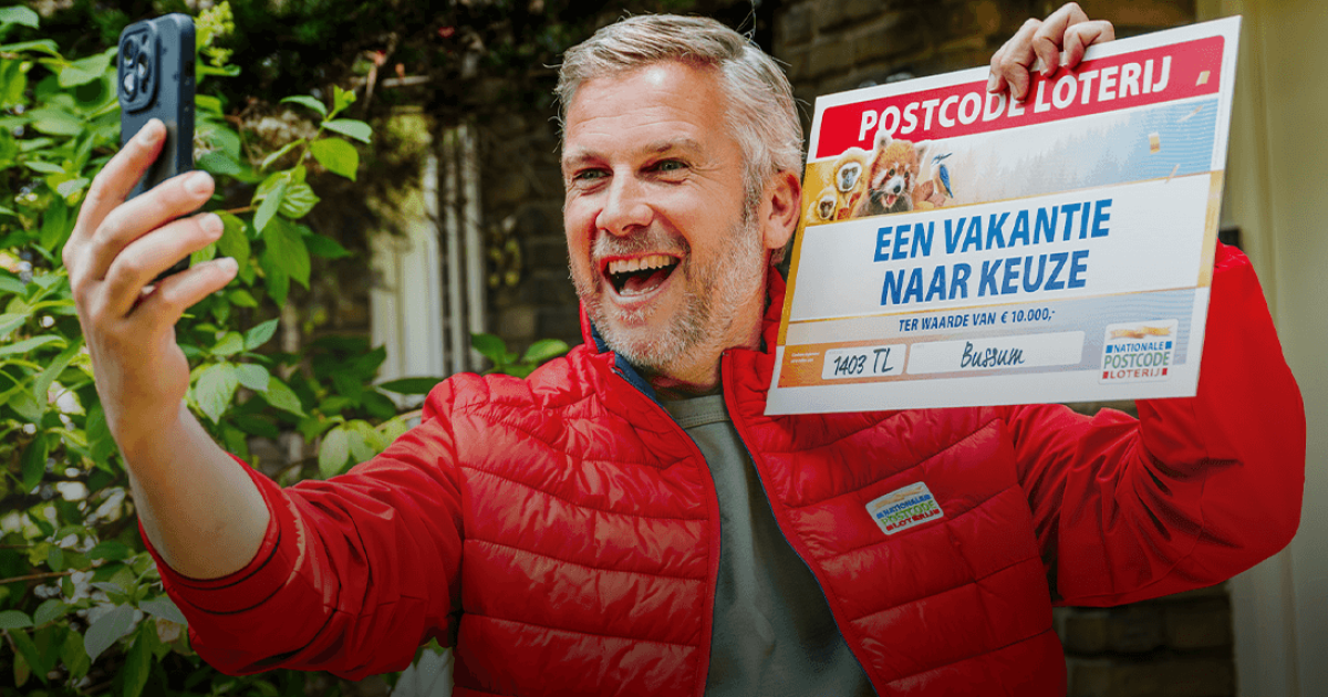 Tien jaar vakantie voor Marjolein uit Bussum dankzij haar postcode ...