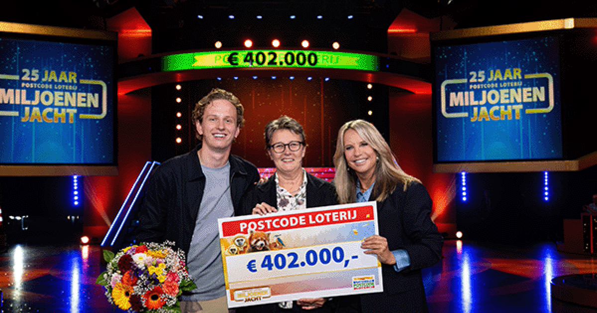 Uitslagen Miljoenenjacht show 2 - Nationale Postcode Loterij