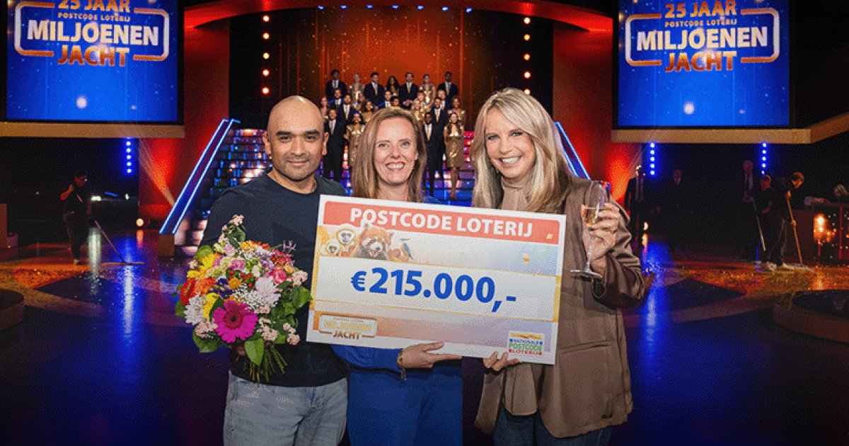 Uitslagen Miljoenenjacht show 4 - Postcode Loterij