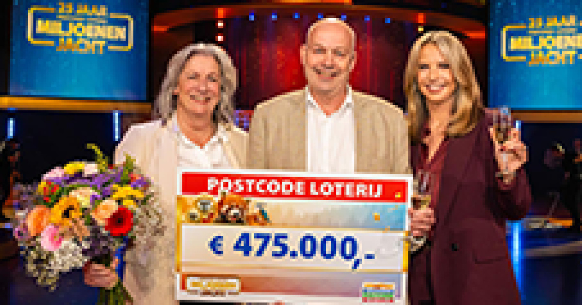 Vincent uit Bemmel wint bijna € 500.000,- - Nationale Postcode Loterij