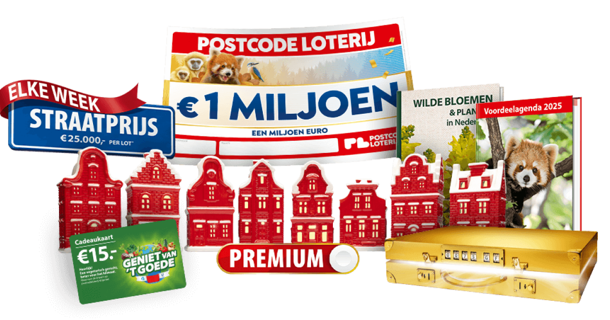 De prijzen en cadeau's van 2025 | Postcode Loterij - Nationale Postcode ...